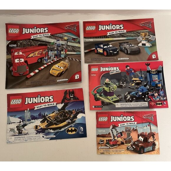 Lego | Toys | Lego Juniors 745 10737 10724 10733 Instructions Manual ...